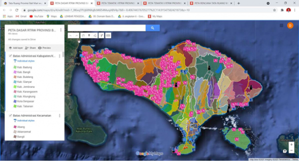 Pemanfaatan Google My Maps sebagai Media Penyimpanan Online Peta Rencana Tata Ruang Berbasis GIS ...