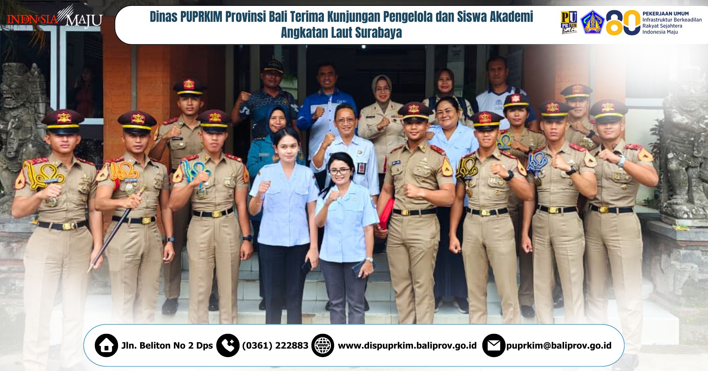 Perkuat Sinergisitas, Dinas PUPRKIM Terima Kunjungan Akademi Angkatan ...